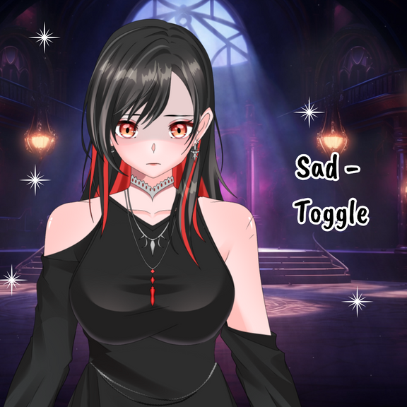 VTuber Jody, the gothic girl with 5 emotions – Cute Cake Design