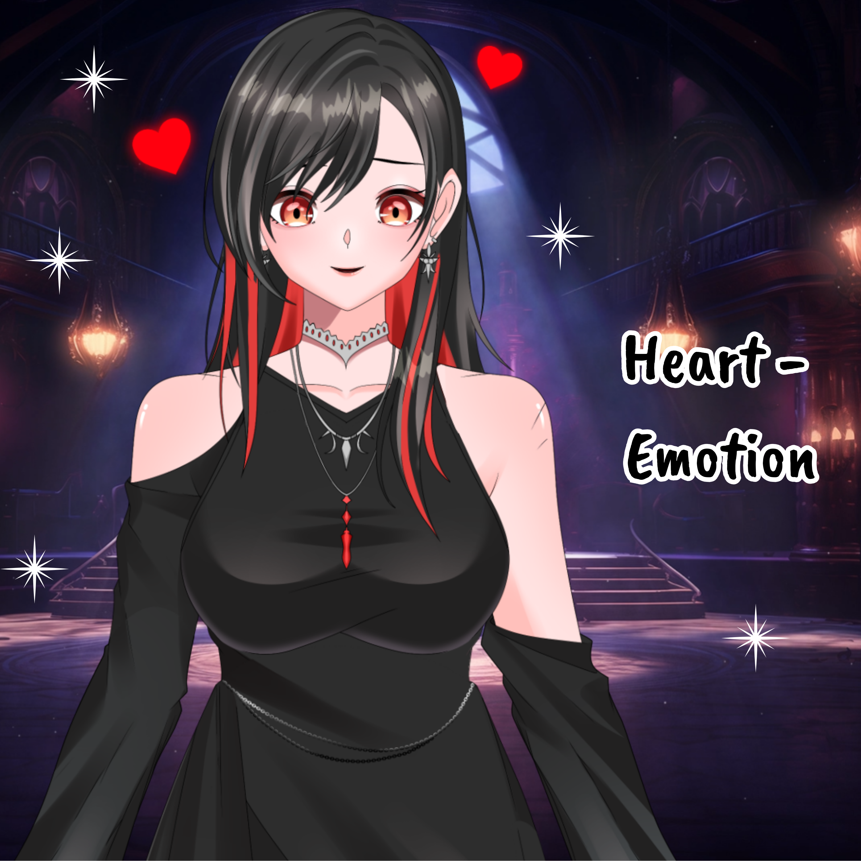 VTuber Jody, the gothic girl with 5 emotions – Cute Cake Design